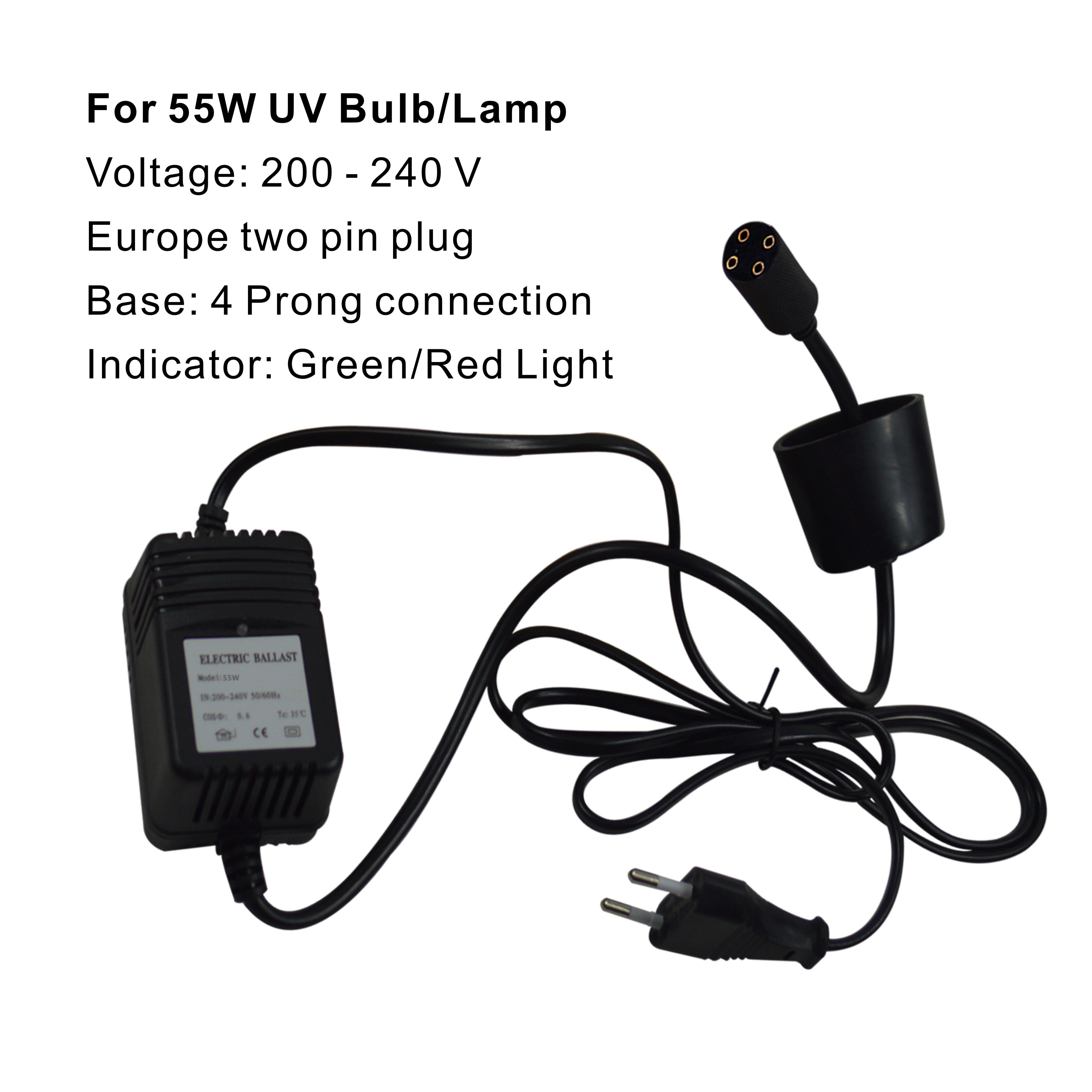 Electric Ballast for 55W Ultraviolet Light Water P... – Grandado