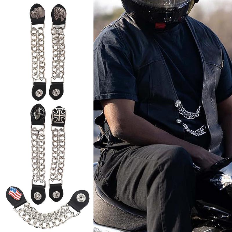 Lederen Vest Extenders Vest Extenderset 4 Stuks He... – Vicedeal