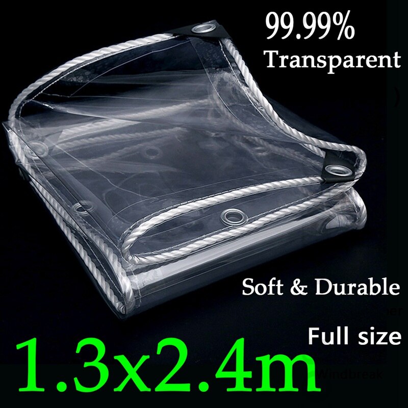 0.55mm Thick Transparent PVC Tarpaulin Rainproof C... – Grandado
