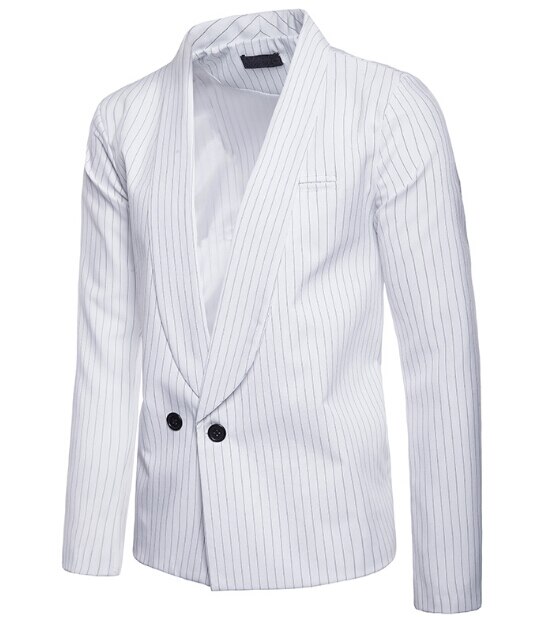 Men's One Button Slim Fit Casual Business Suit Coa... – Grandado