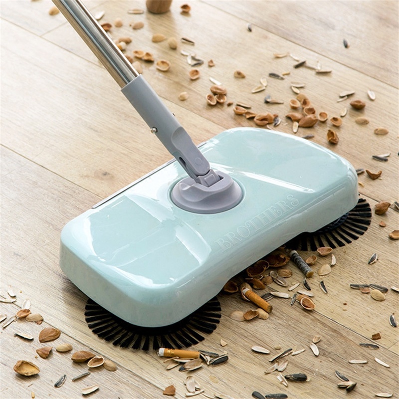 Hand Push Sweepers Stainless Steel Automatic Broom... – Vicedeal