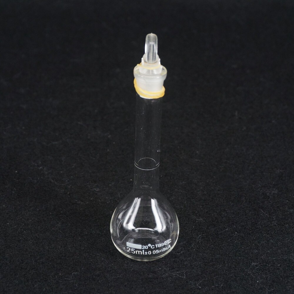 25ML Lab Volumetric Flask Class A G3.3 Borosilicat... – Vicedeal