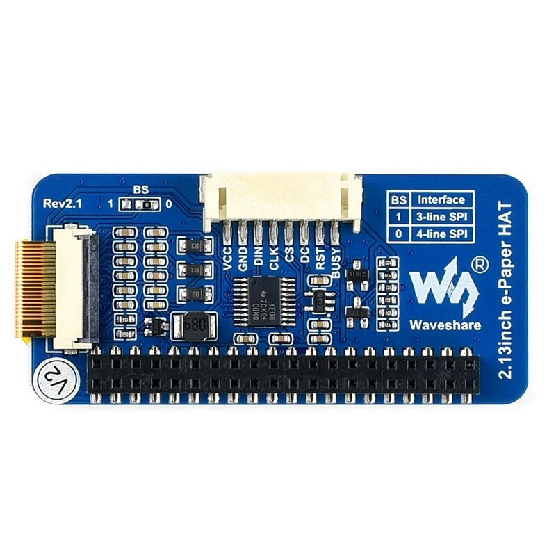 Waveshare 2.13 Inch E-Paper Hat ,250X122,2.13Inch ... – Grandado