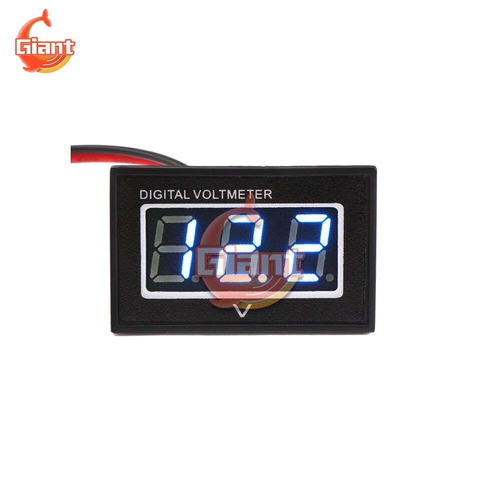 0.4 "Voltage Meter Waterdichte Monitor 12 Volt Bat... – Vicedeal