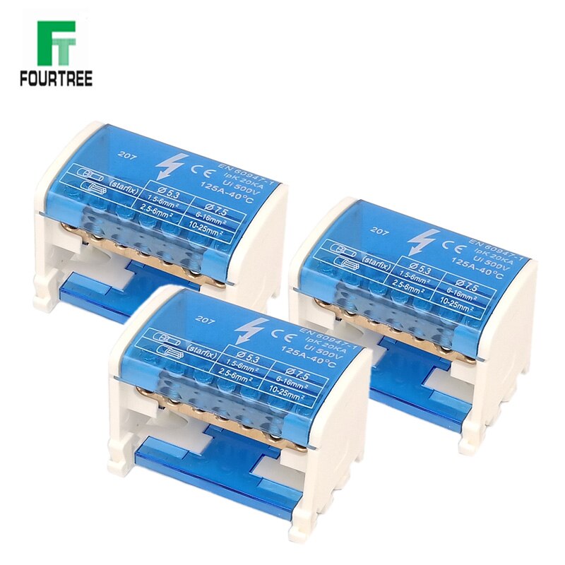 Terminal Block Power Distribution Box Modular Din ... – Grandado