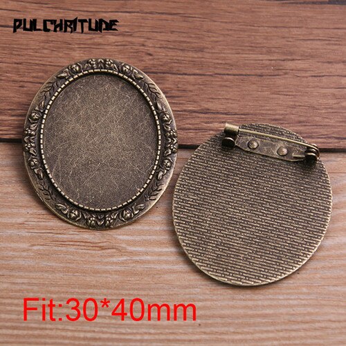 2 uds. De 30x40mm de tamaño interior de bronce ant... – Grandado