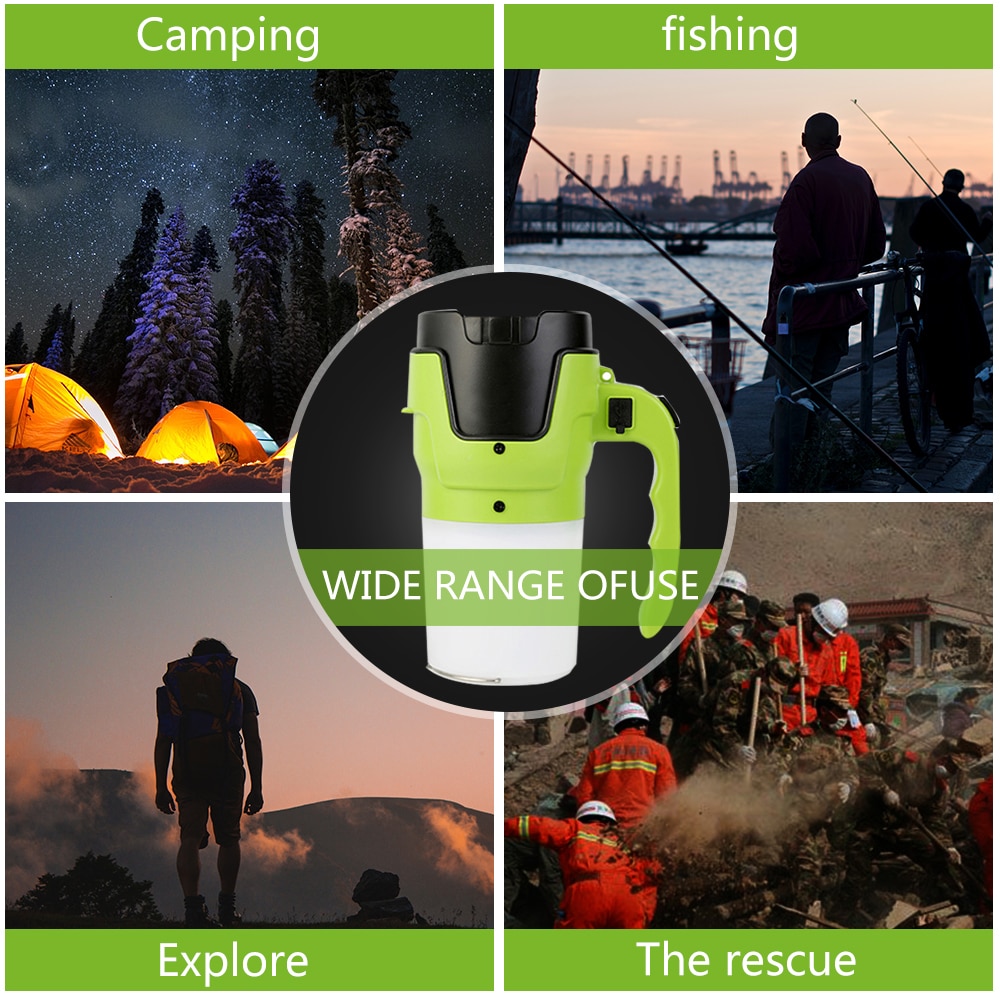 1000LM Camping Lamp Searchlight Lantern 35W LED Fl... – Vicedeal
