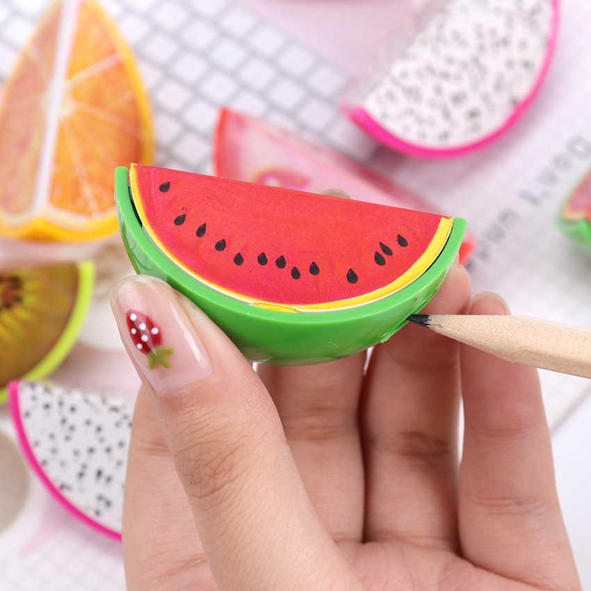 3PCS Novelty Fruit Plastic Pencil Sharpener Pencil... – Vicedeal