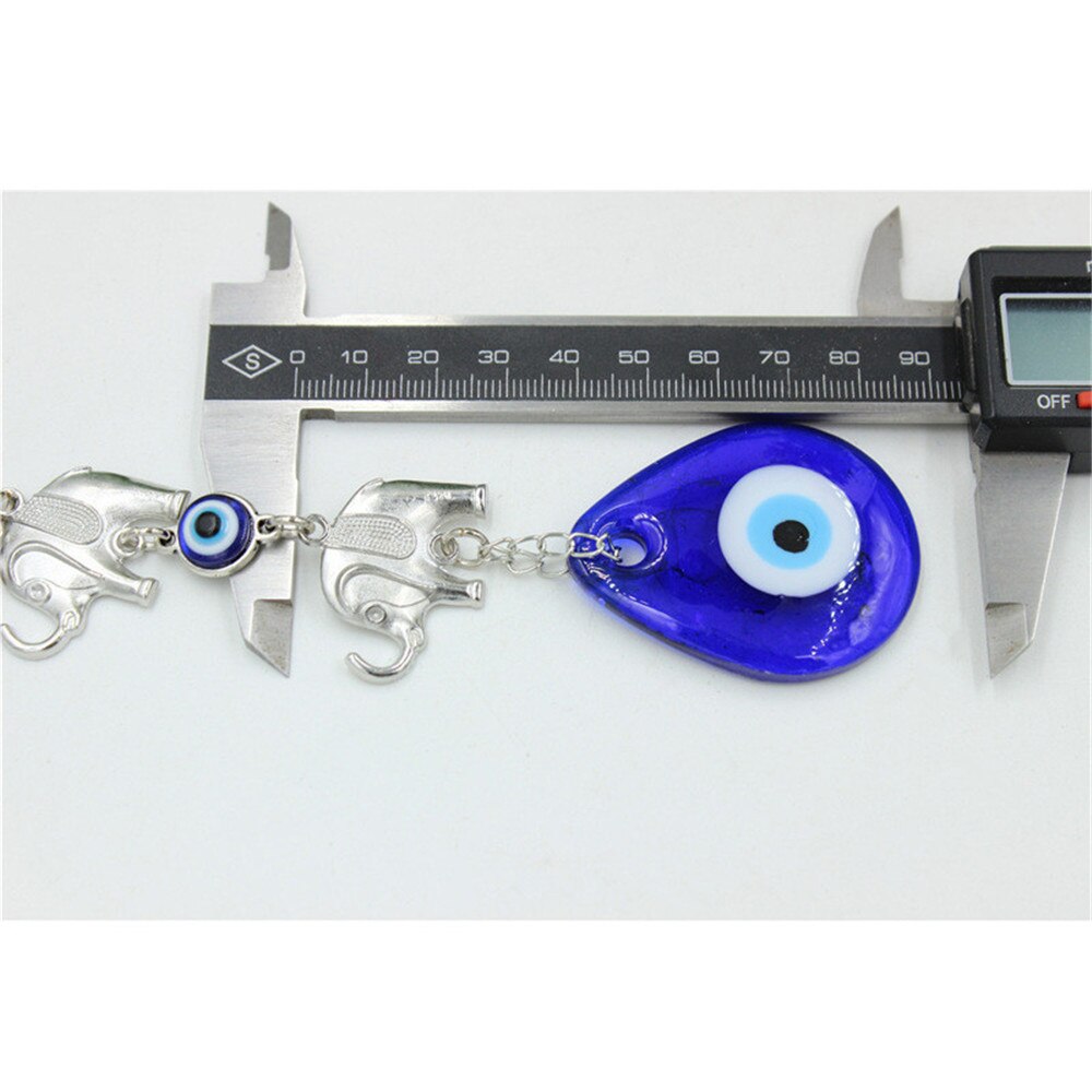 Turkish Blue Eyes Home Decoration Pendant 4PC Elep... – Grandado