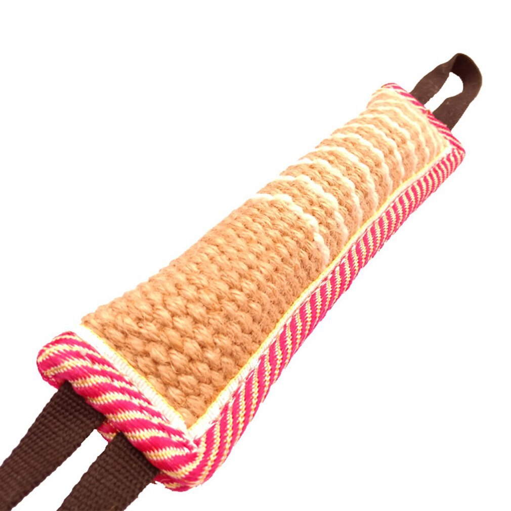 Durable Dog Training Bite Tug Pillow with 2 Rope H... – Vicedeal