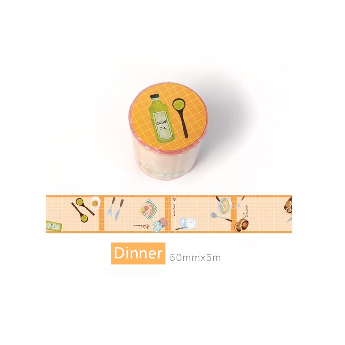 Nice cooking Paper Washi Tape 30mm 50mm Sweet Cake... – Grandado