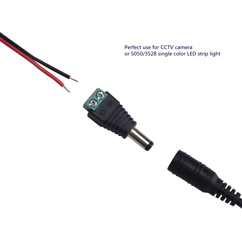 Weiblich Männlich DC Energie Jack Anschluss crimpe... – Grandado