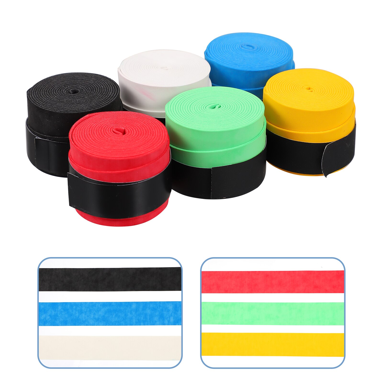 6Pcs Tennis Hand Grips Tape Outdoor Sport Tape Spo... – Vicedeal