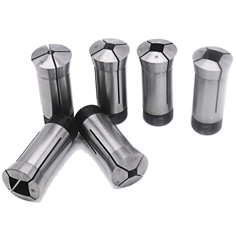 6Pcs Square Hole Type 5C Collet Spring Collet ,Ran... – Vicedeal