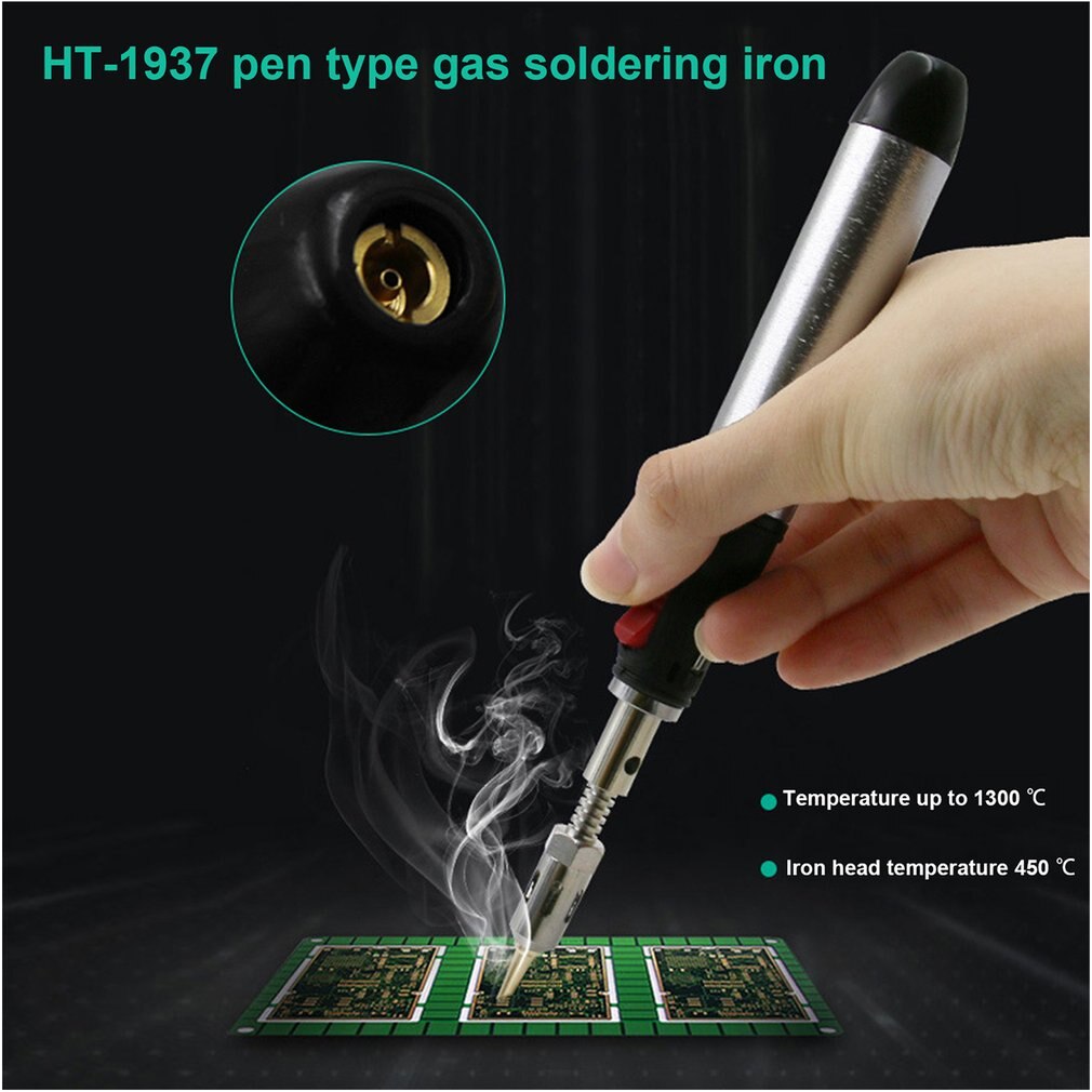 HT-1937 Flame Butane Gas Soldering Iron 12ml Pen T... – Grandado