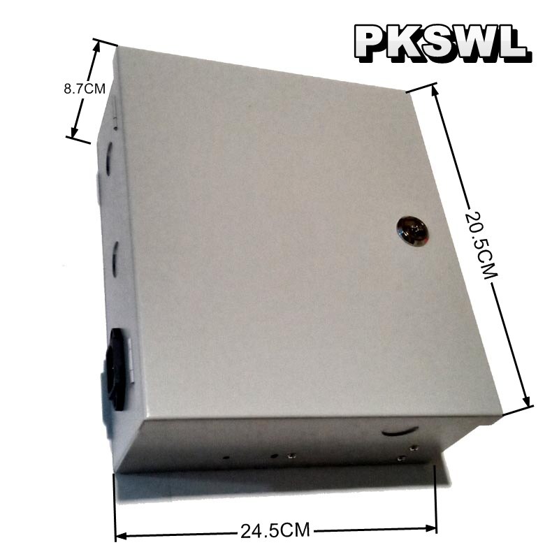 DC12V 10A 18 way 18 channel CCTV power supply box ... – Vicedeal