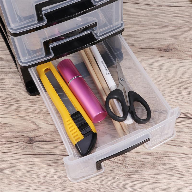 1PC Four-layer Storage Cabinet Plastic Drawer Type... – Grandado