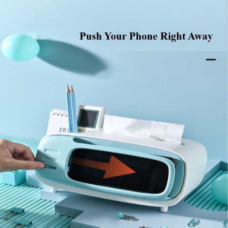 Phone Rack Multi-function Desktop Storage Box Phon... – Grandado