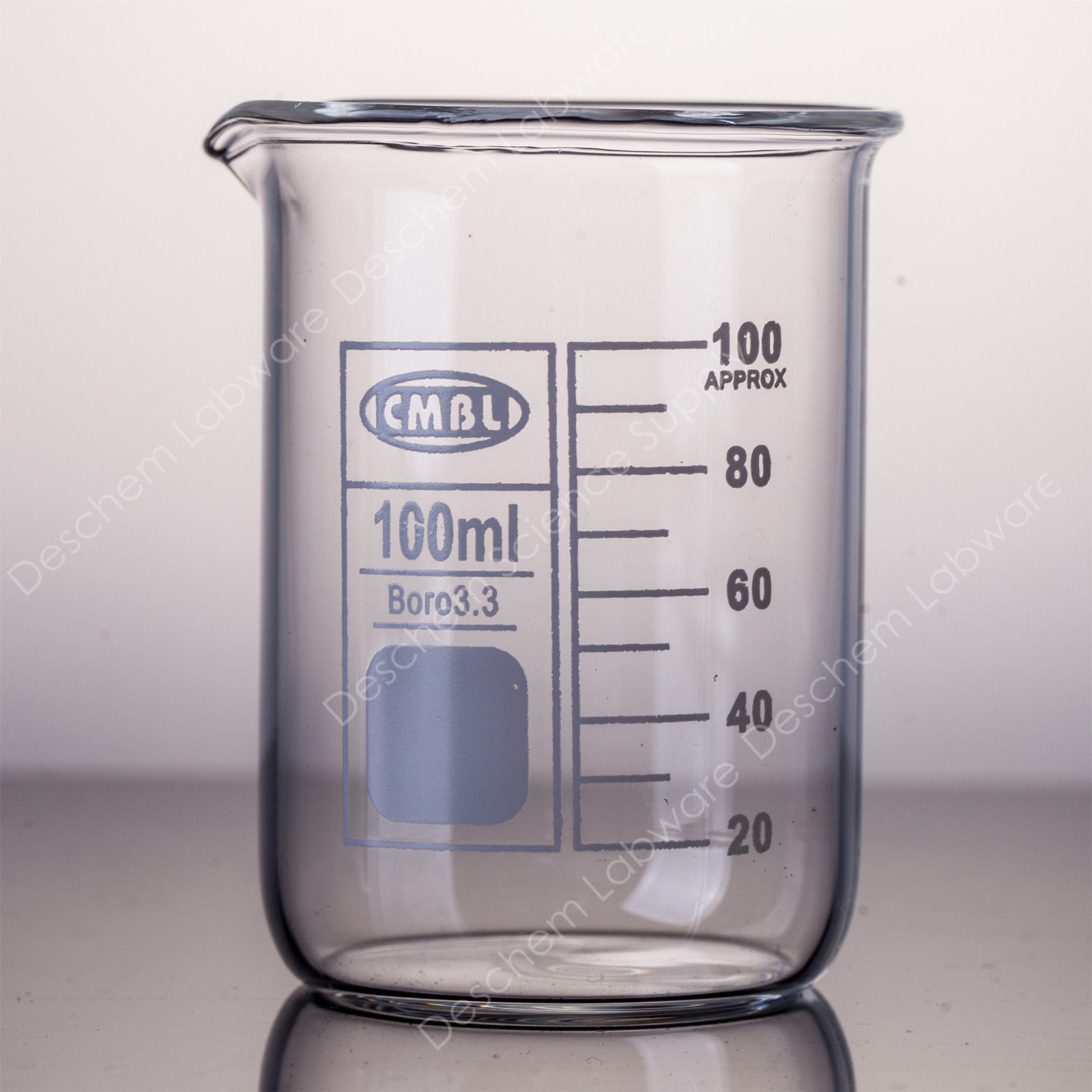 4Pcs 100mL Glass Beaker,Low Form beakers,Good ,Lab... – Grandado