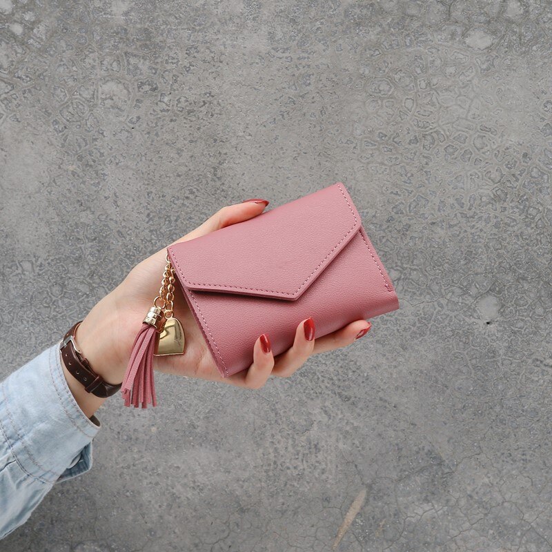 Women Short Wallets Minimalist Wallet Pocket Purse... – Grandado