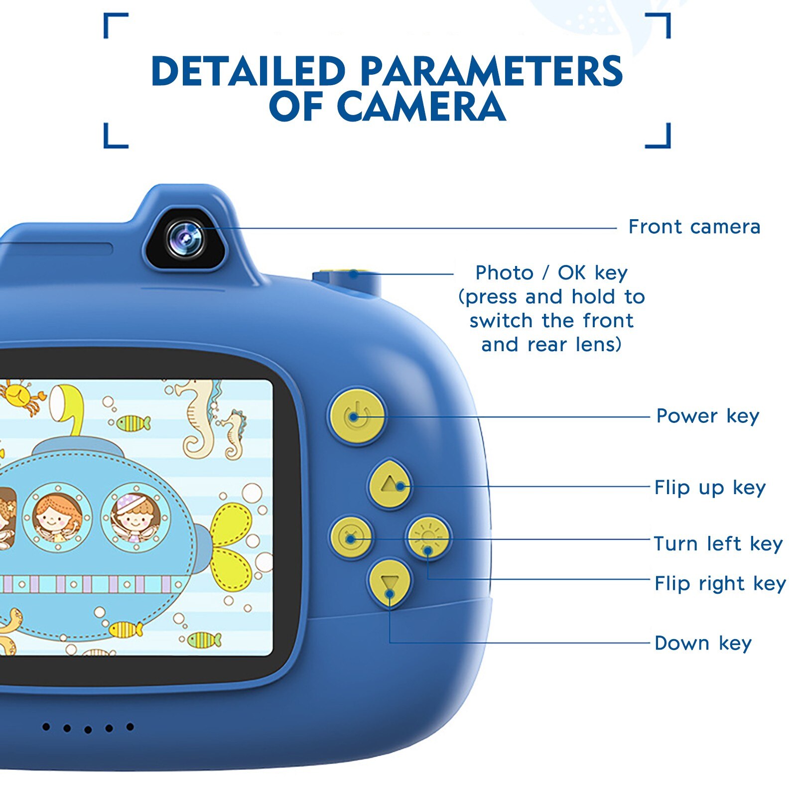 Popular Children Digital Camera Toy 1080P 2.4 inch... – Vicedeal