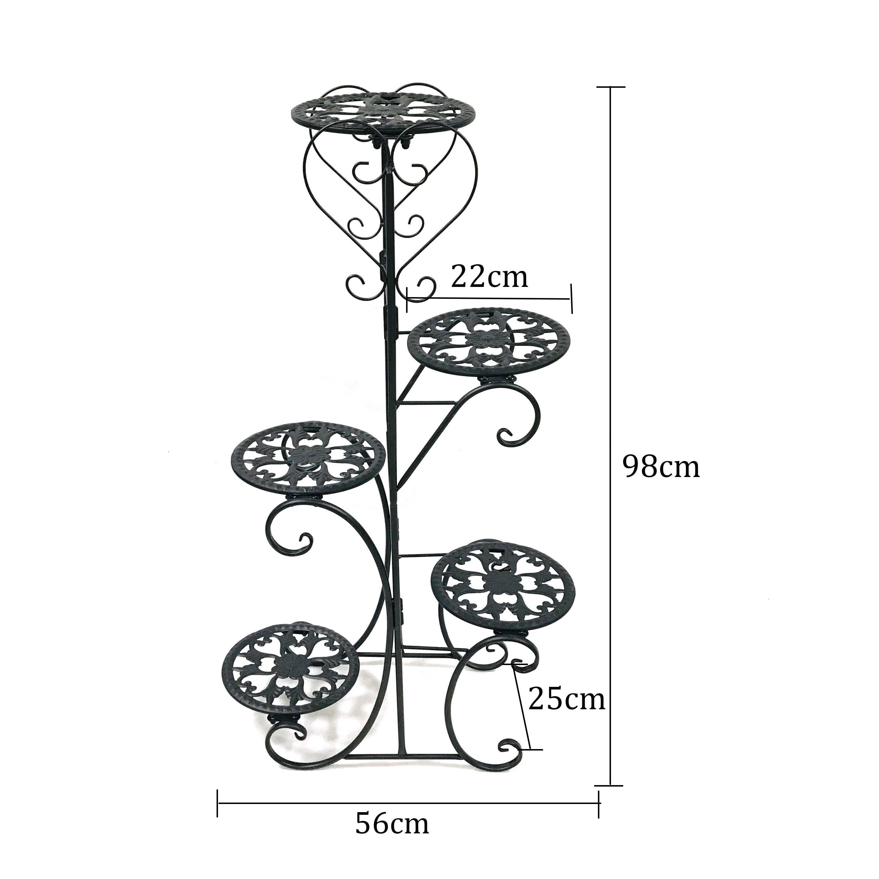5 Tiers Flower Rack Plant Stand Multi Flower Stand... – Vicedeal