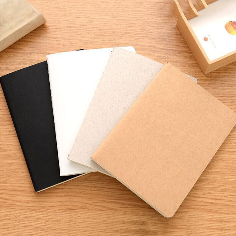 Vintage Kraft Paper Notebook A6 Blank Sketchbook O... – Grandado
