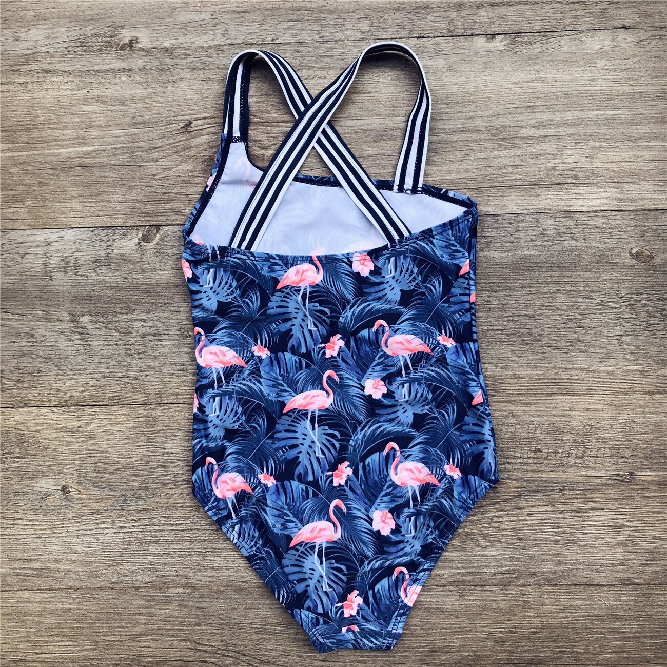 3-14 Year Girl Swimsuit Kids Flamingo One Piece Ch... – Grandado