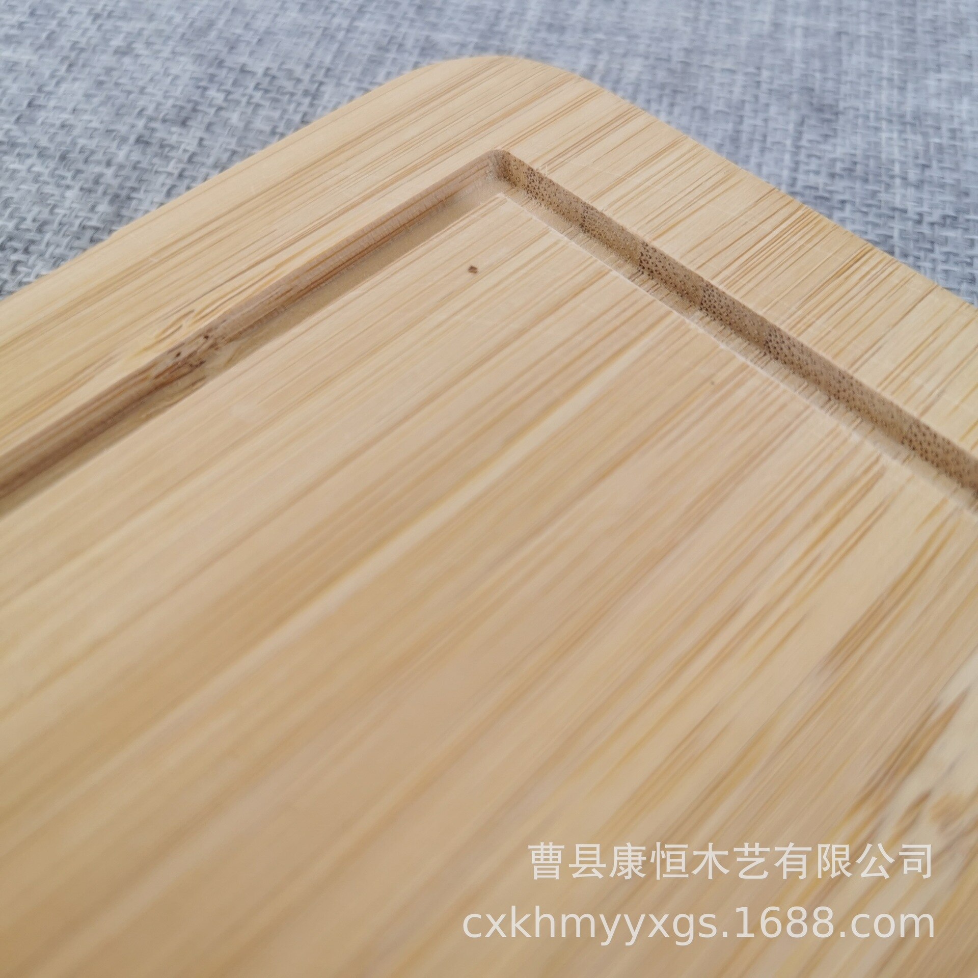 Wooden plate tray bamboo rectangular western food ... – Vicedeal