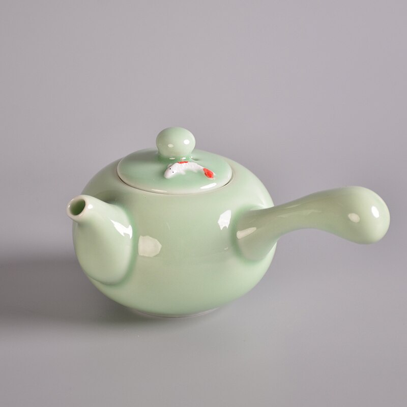 TANGPIN longquan celadon ceramic teapots fish kett... – Grandado