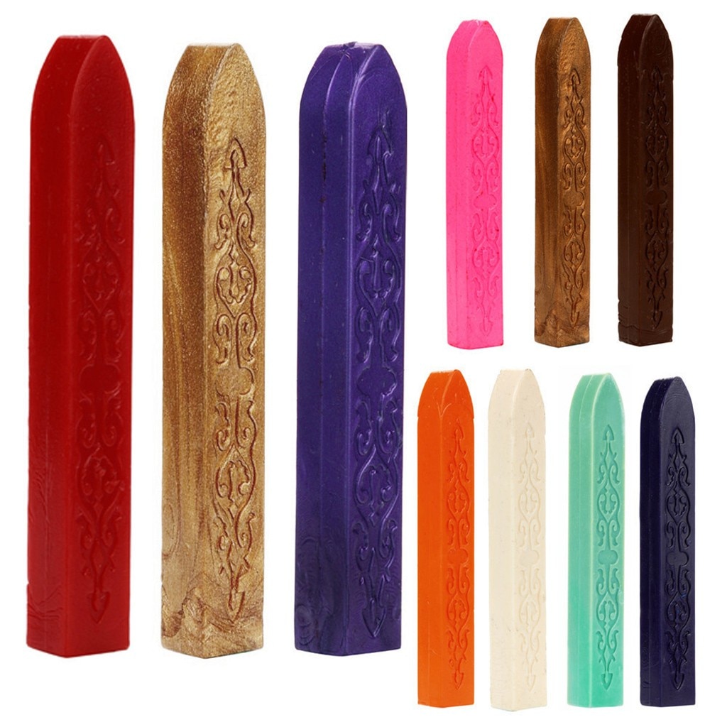 5Pcs Vintage Manuscript Afdichting Afdichting Wax ... – Grandado