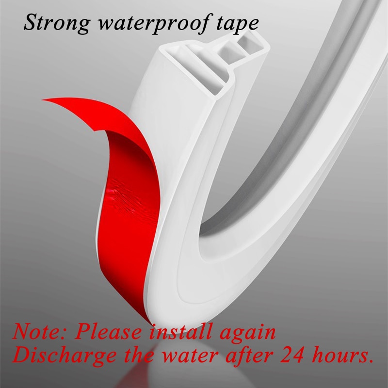 200cm Retention System Silicone Threshold Water Da... – Grandado