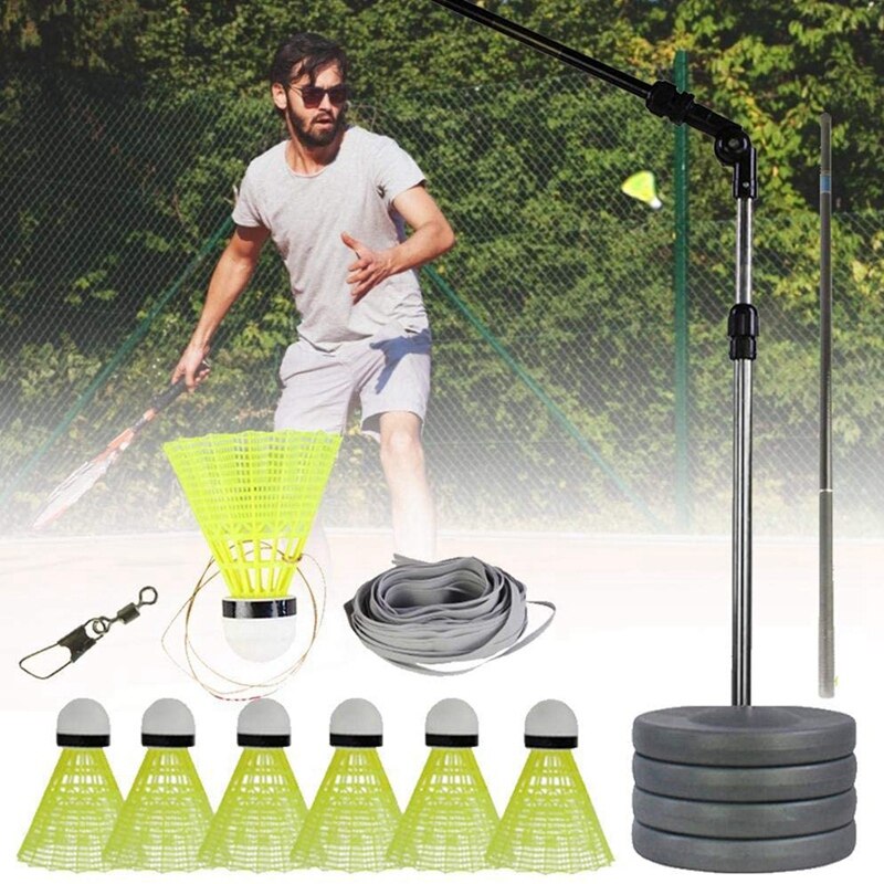 Badminton Trainer Stretch Badminton Robot Racket T... – Vicedeal