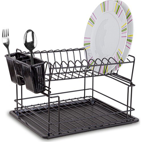 2 lager mattsvart bulaşikli regulator disk torkstä... – Grandado