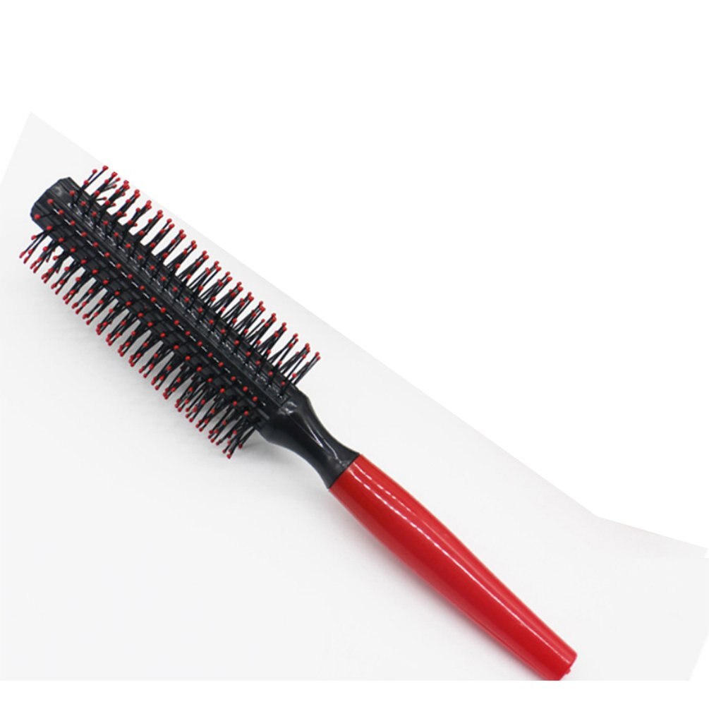 1PC Straight Curly Hair Roller Comb Salon Round Br... – Grandado