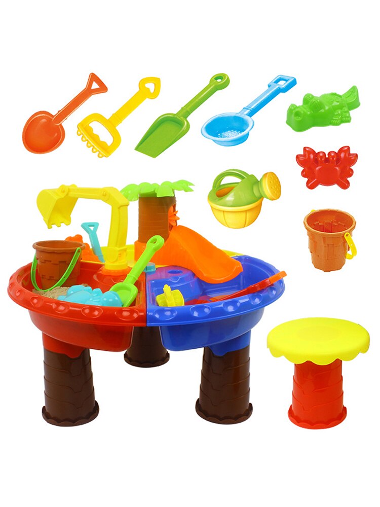 Kid Sand And Water Table Playing Set Digging Sand ... – Grandado