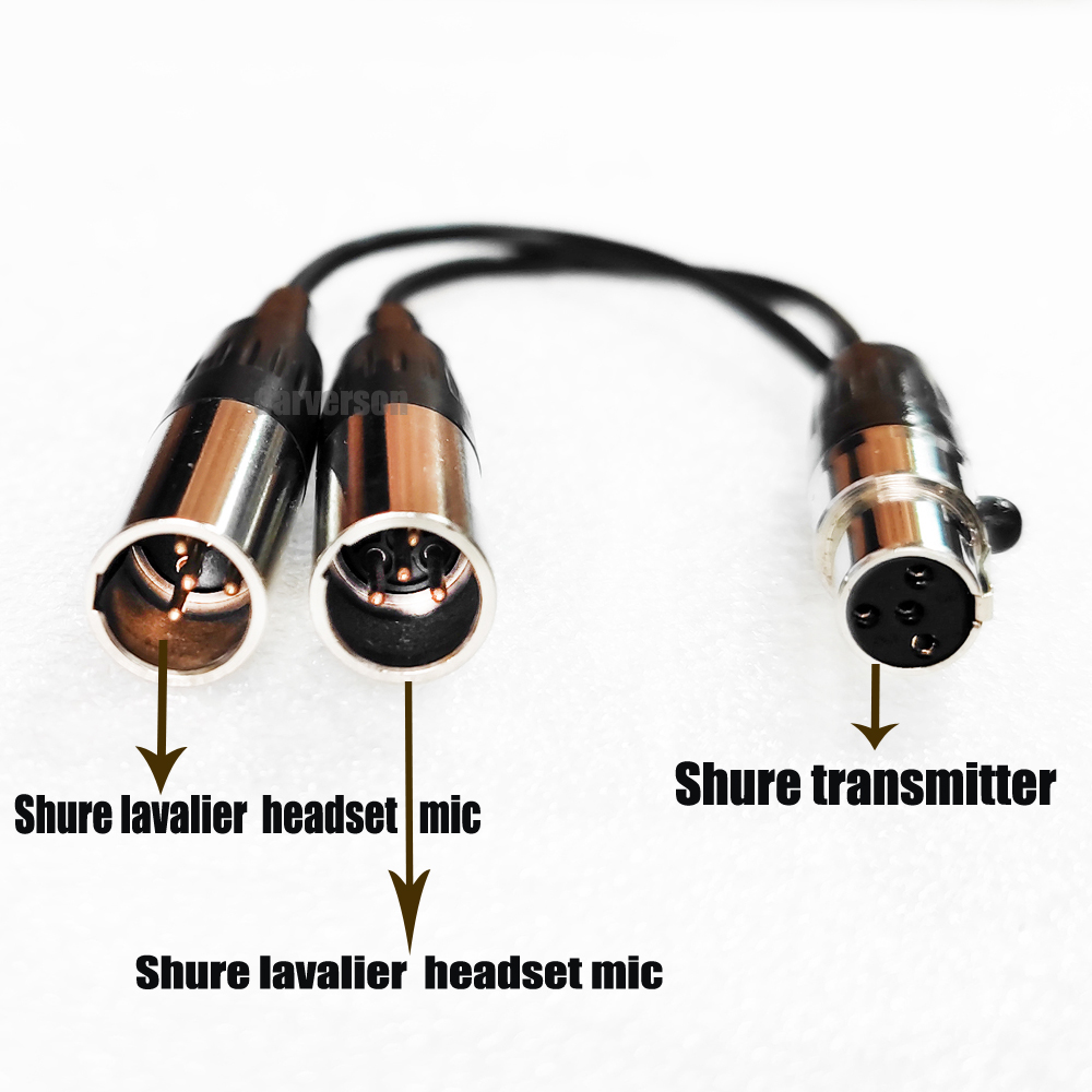 Microphone instrument cable for Shure transmitter ... – Grandado