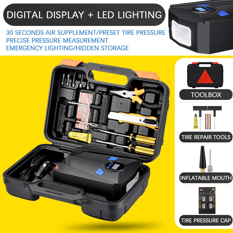 22 Cylinder Digital Display Model DC 12V 150 Psi P... – Grandado