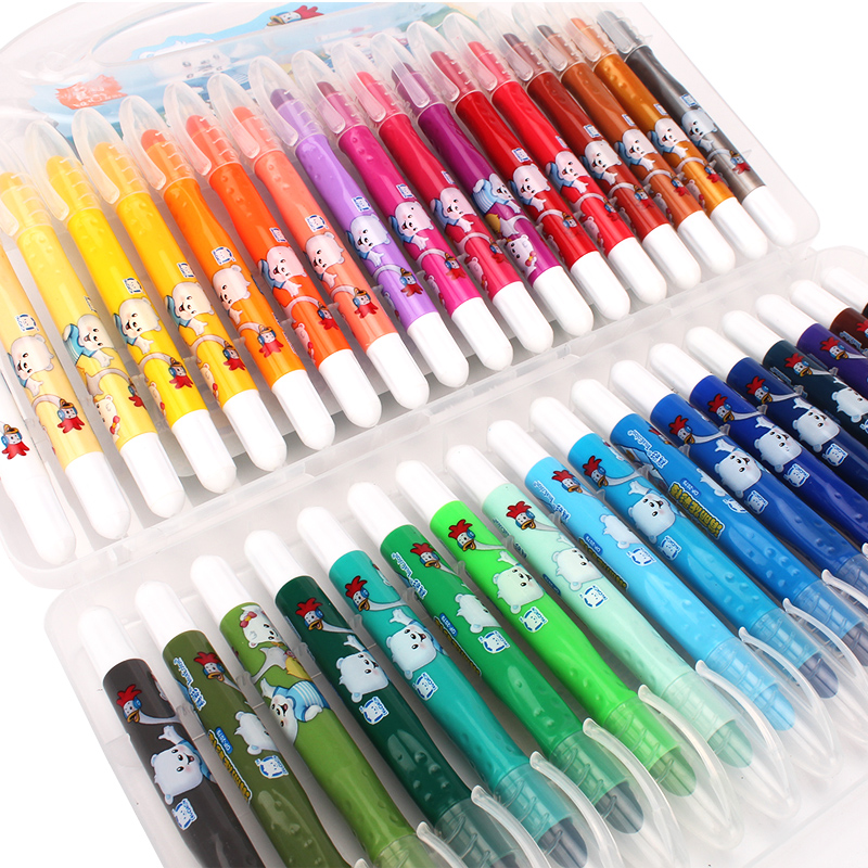 Truecolor 12/18/24/36 color silk slip stick colorf... – Grandado