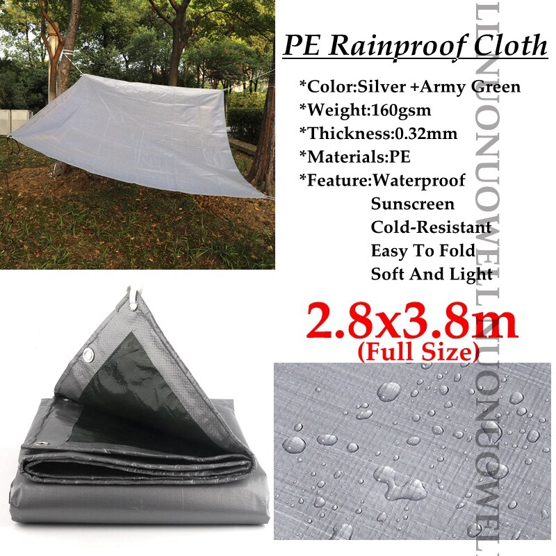 Thickness 0.32mm PE Tarpaulin Rainproof Cloth Gard... – Vicedeal