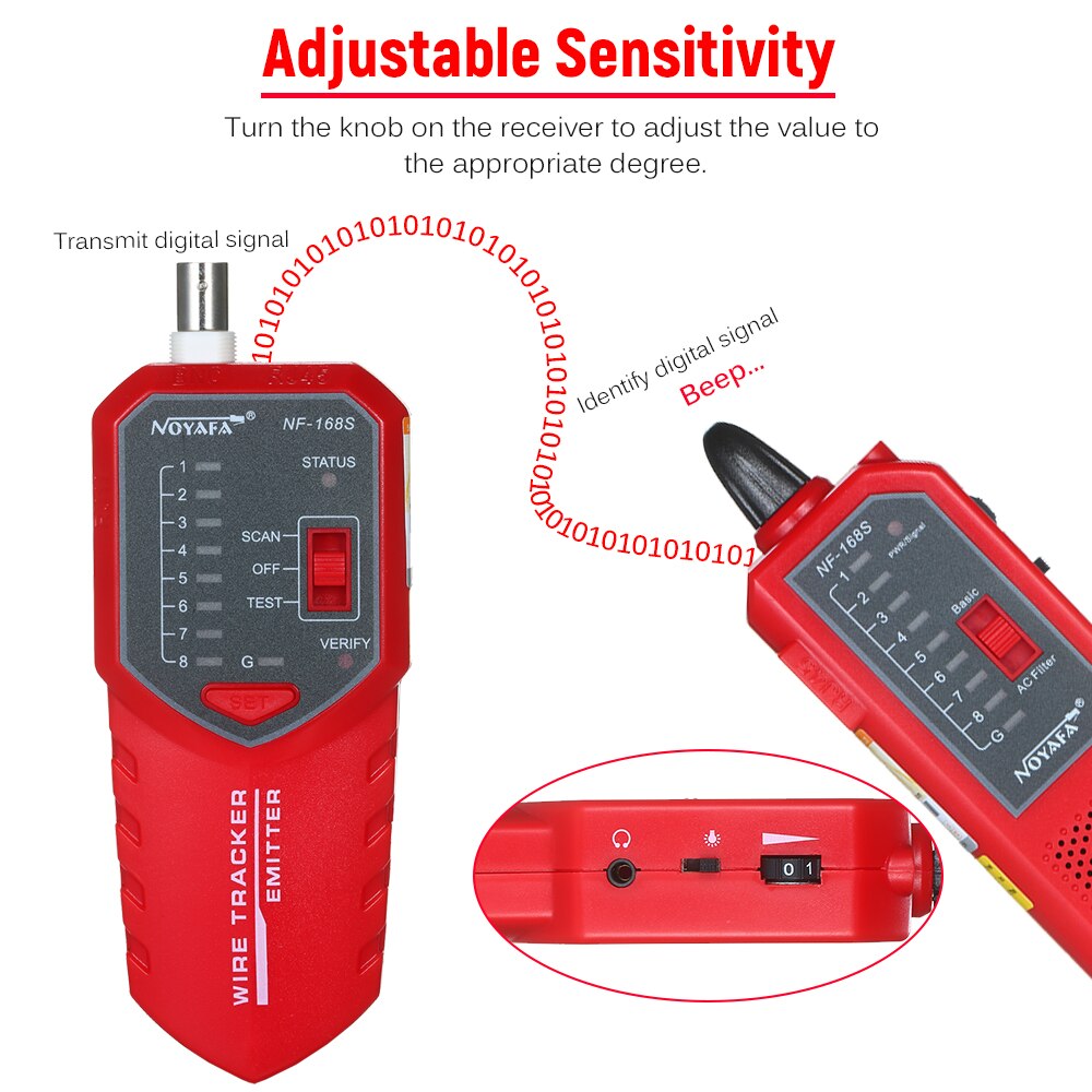 Wire Tracer Telephone Line Finder Network Ethernet... – Vicedeal