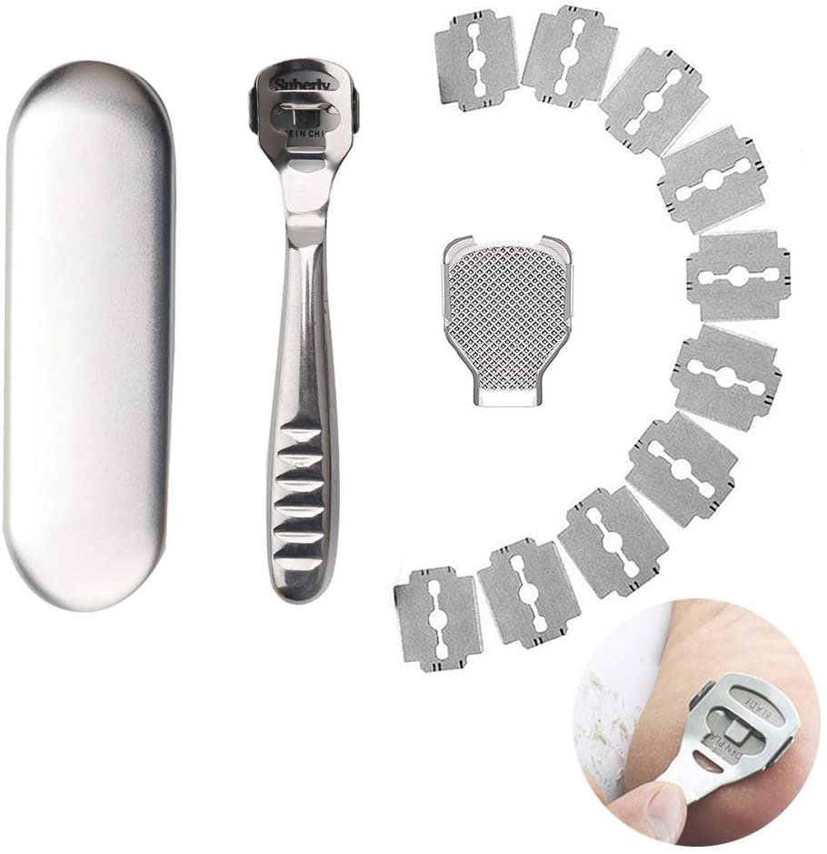 Stainless Steel Handle Pedicure Callus Shaver Foot... – Grandado