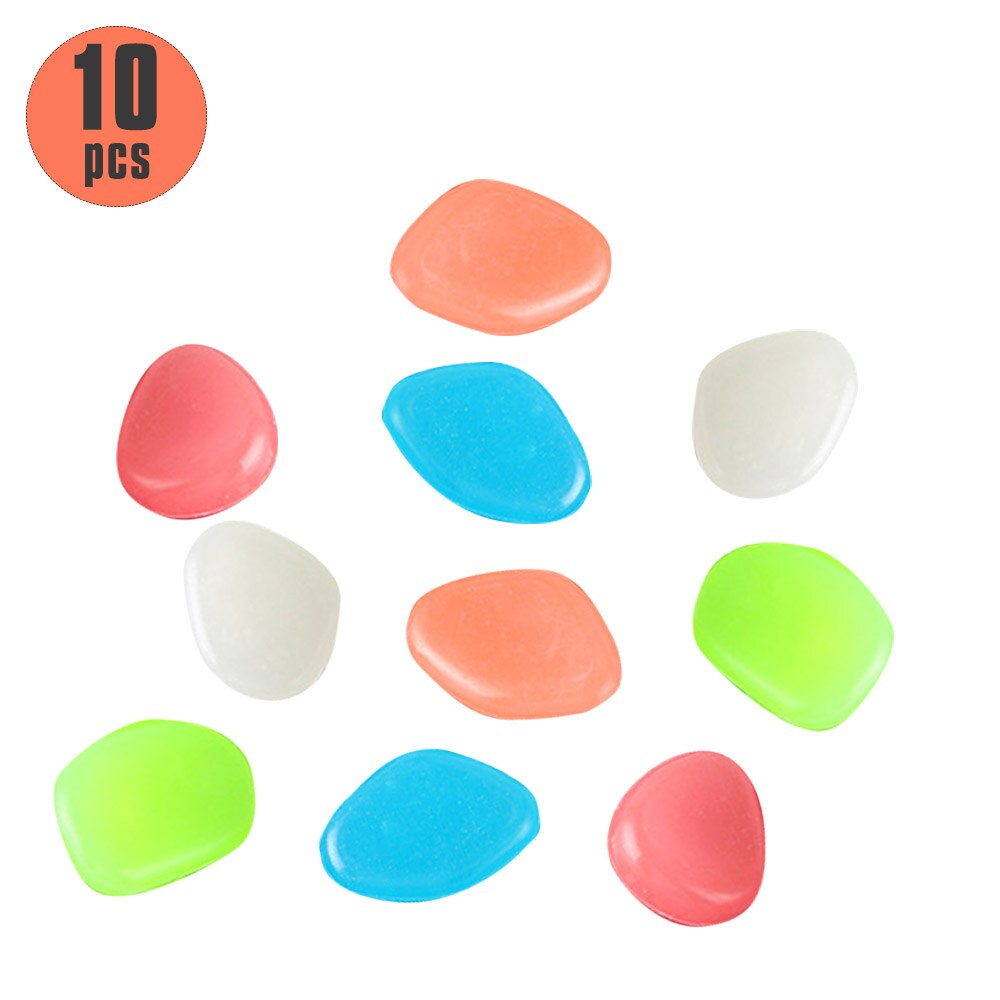 10 st glödande stenar för trädgårdsdekorationer ak... – Grandado