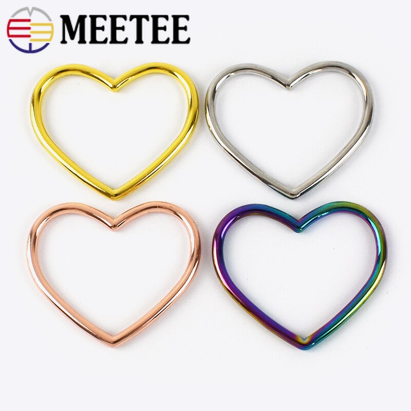 Meetee 10/30Pcs ID40X28mm Hart Ring Haak Metalen G... – Vicedeal