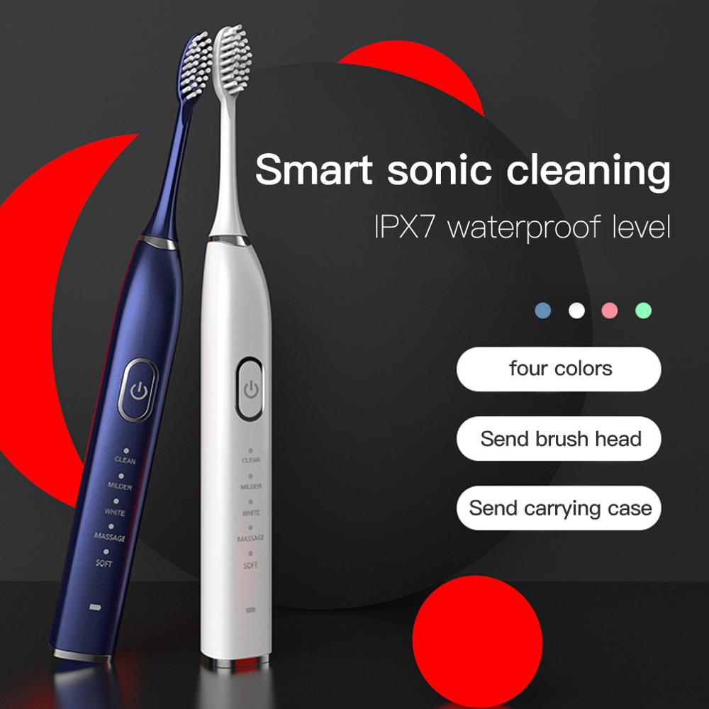 IPX7 Waterproof Tooth Automatic Ultrasonic Sonic E... – Vicedeal