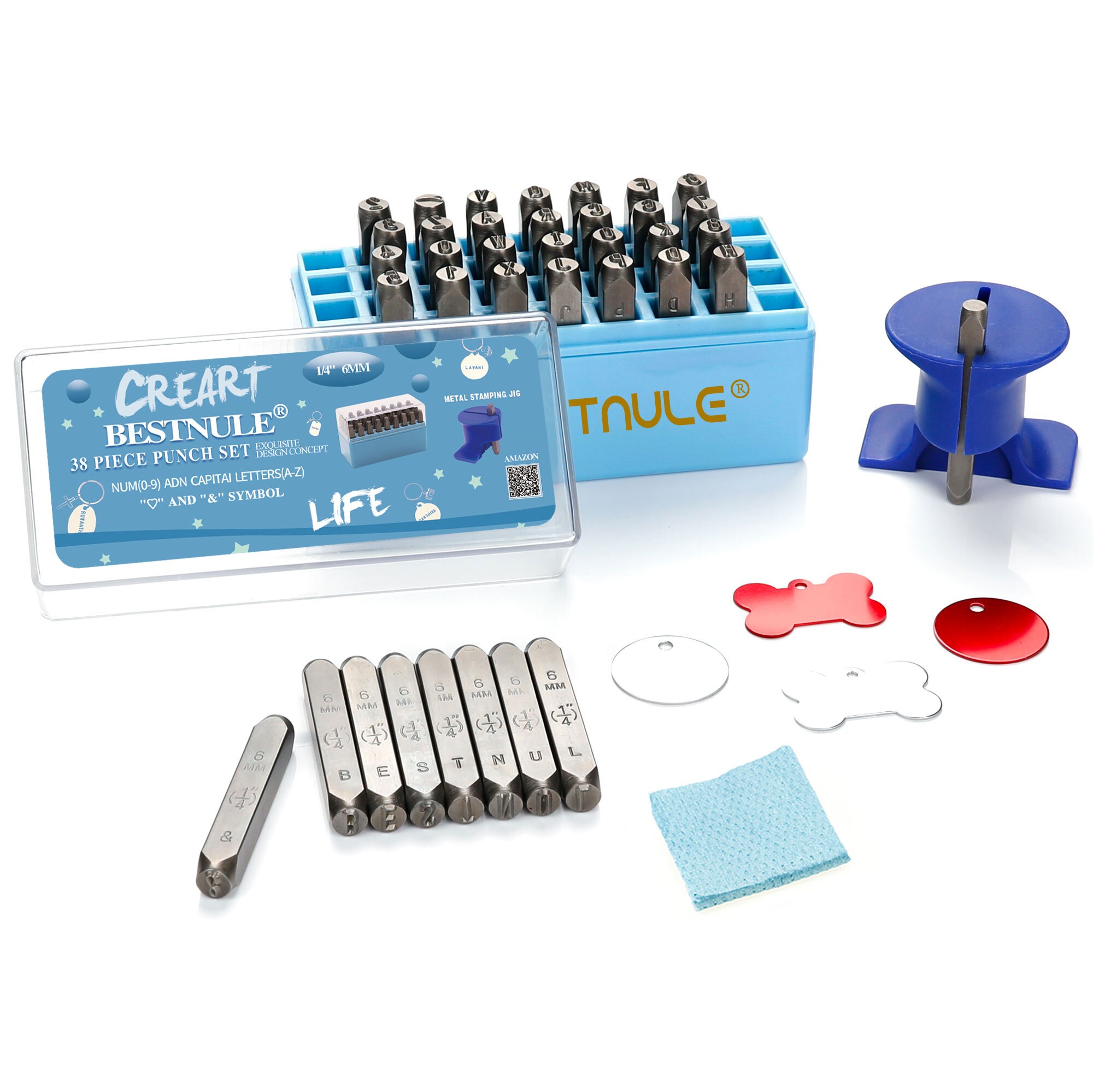 Bestnule Nummer En Brief Stempel Set (A-Z, 0-9 En ... – Grandado