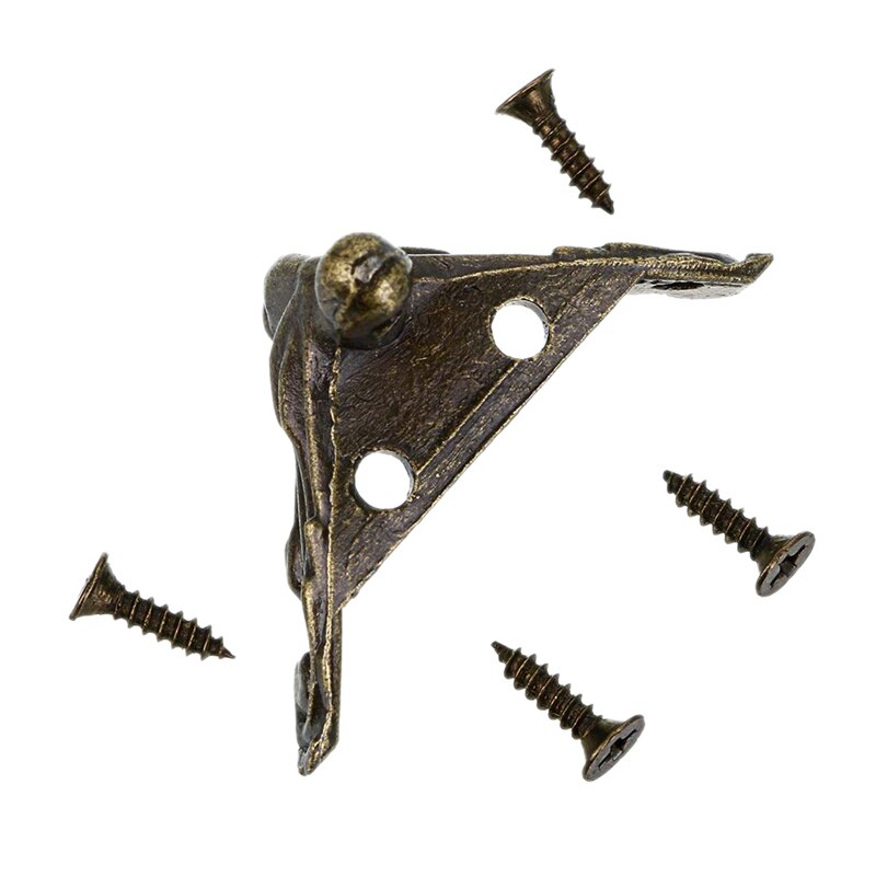 20PCS 39X28mm Antique Wood Box Feet Leg Corner & 3... – Grandado