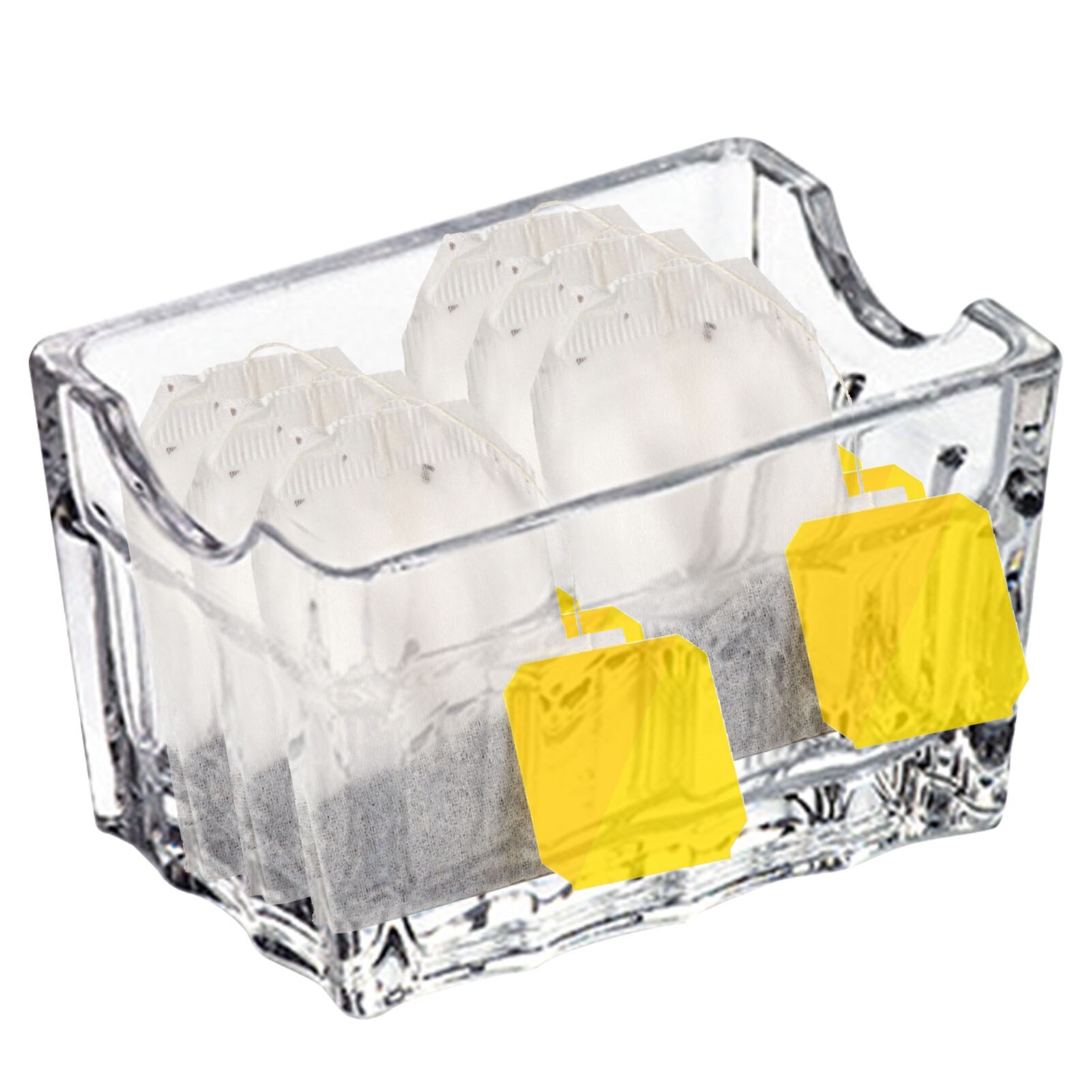 Acrylic Tea Bag Box Plastic Sugar Seat Eco-friendl... – Grandado