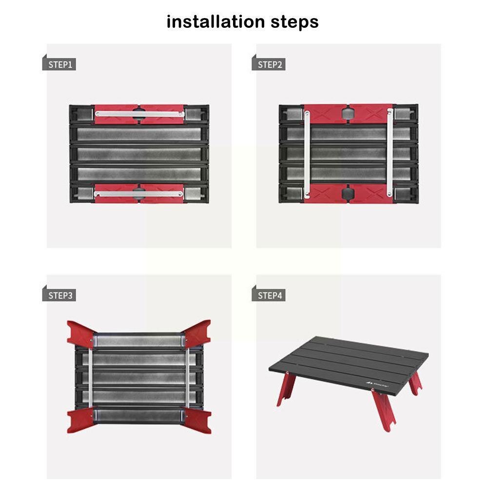 Outdoor Portable table Folding Camping Table Furni... – Grandado