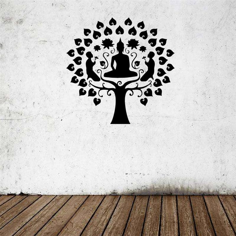 Removable Buddha Wall Sticker Wall Decal Sticker A... – Grandado